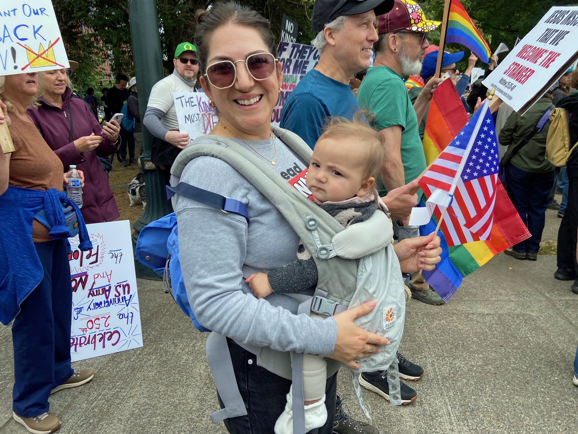 Portland mayor puts turnout for ‘No Kings’ protest at an estimated ...