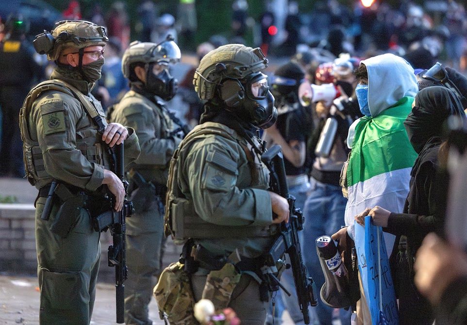 UPDATE: Riot declared, three arrested at ICE protest in South Portland ...