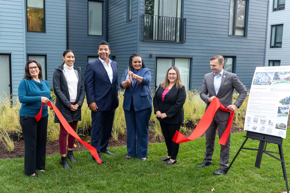 New affordable housing opens at Dekum Court | The Portland Tribune