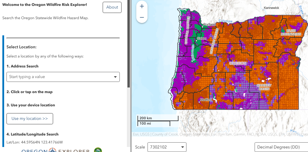 Find your wildfire hazard with Oregon’s new risk maps | The Portland ...