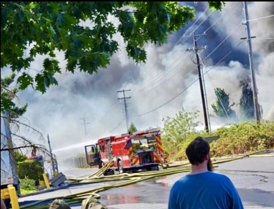Safety Briefs: Gresham Fire battles tire warehouse blaze on busy day ...