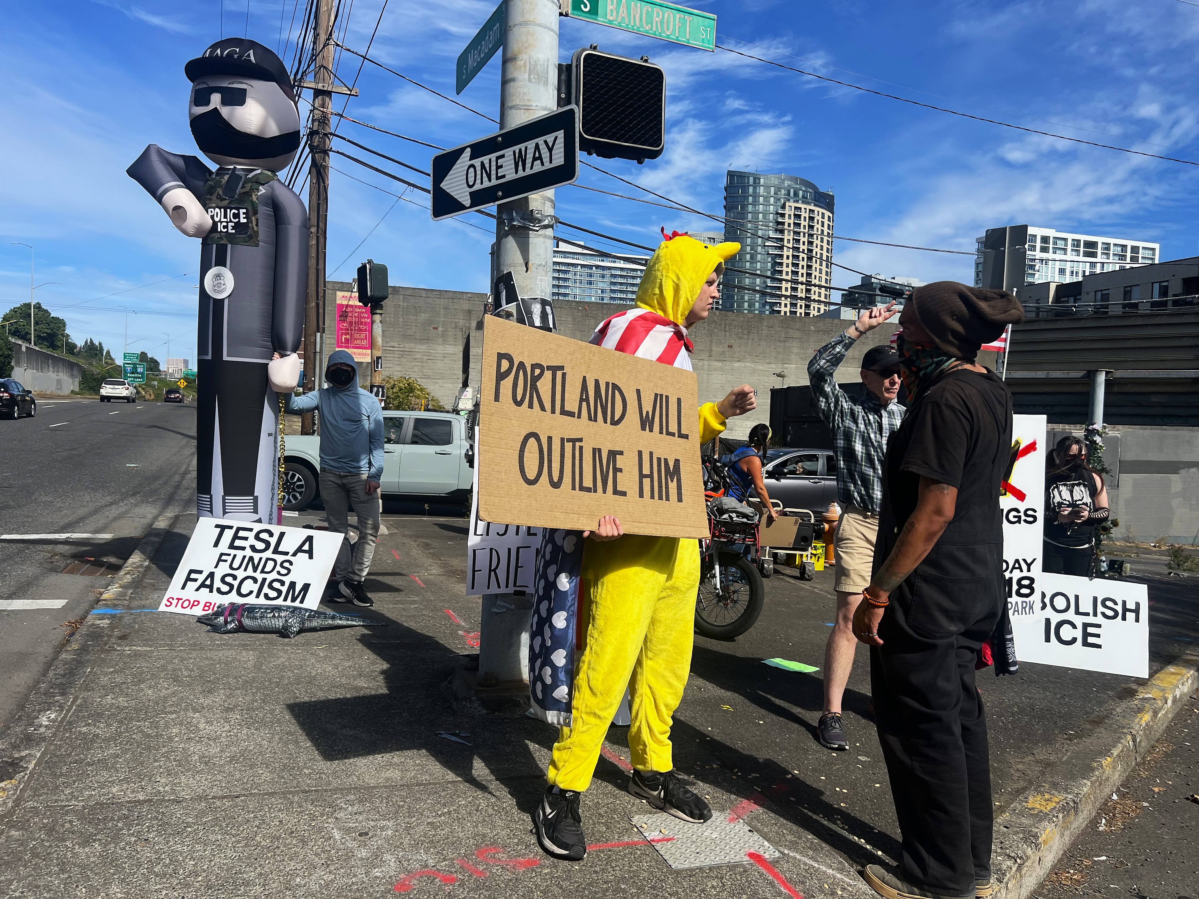 Meet activists who have rallied at Portland’s ICE facility for months ...