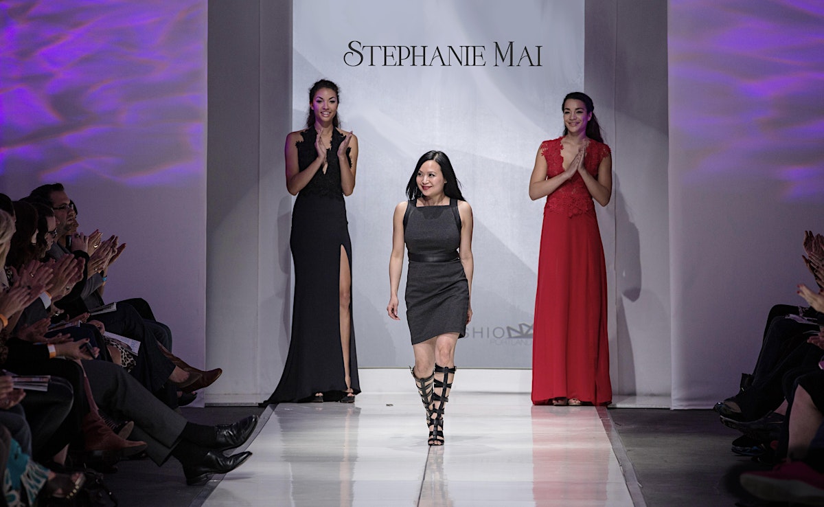 ‘Under The Lights’: Portland native debuts red carpet fashion show in ...