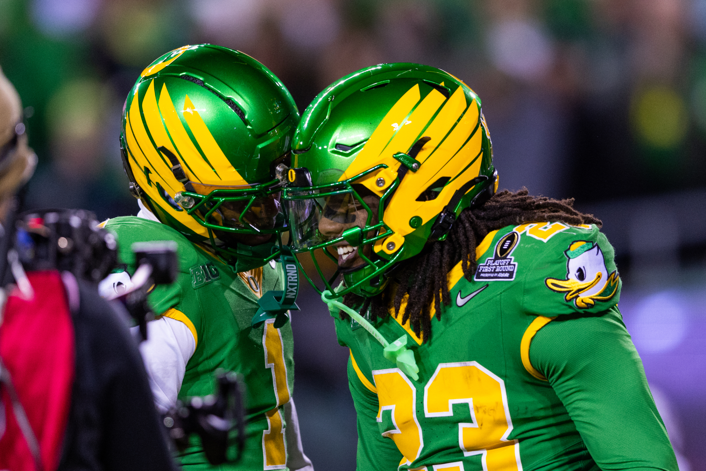 No. 5 Oregon shuts out No. 4 Texas Tech in CFP quarterfinal win | The ...